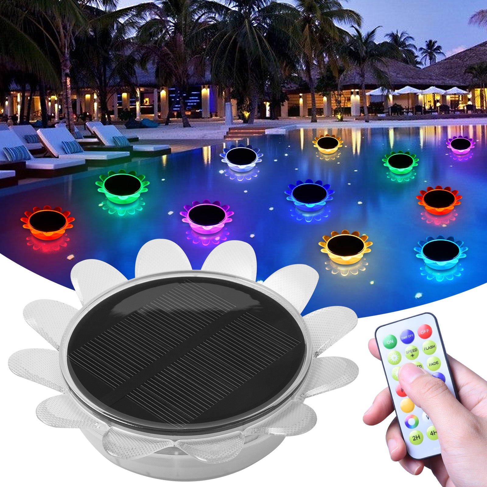 Solar Floating Pool Lights – Sunicol